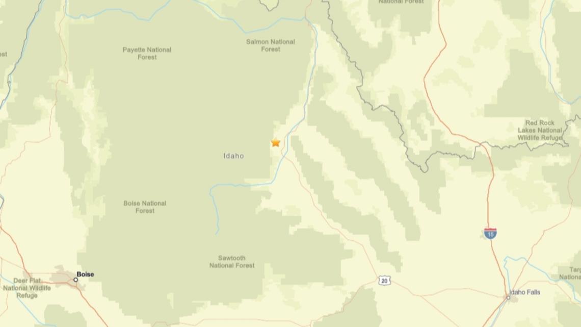 3.0 magnitude earthquake hits near Challis, Idaho | ktvb.com