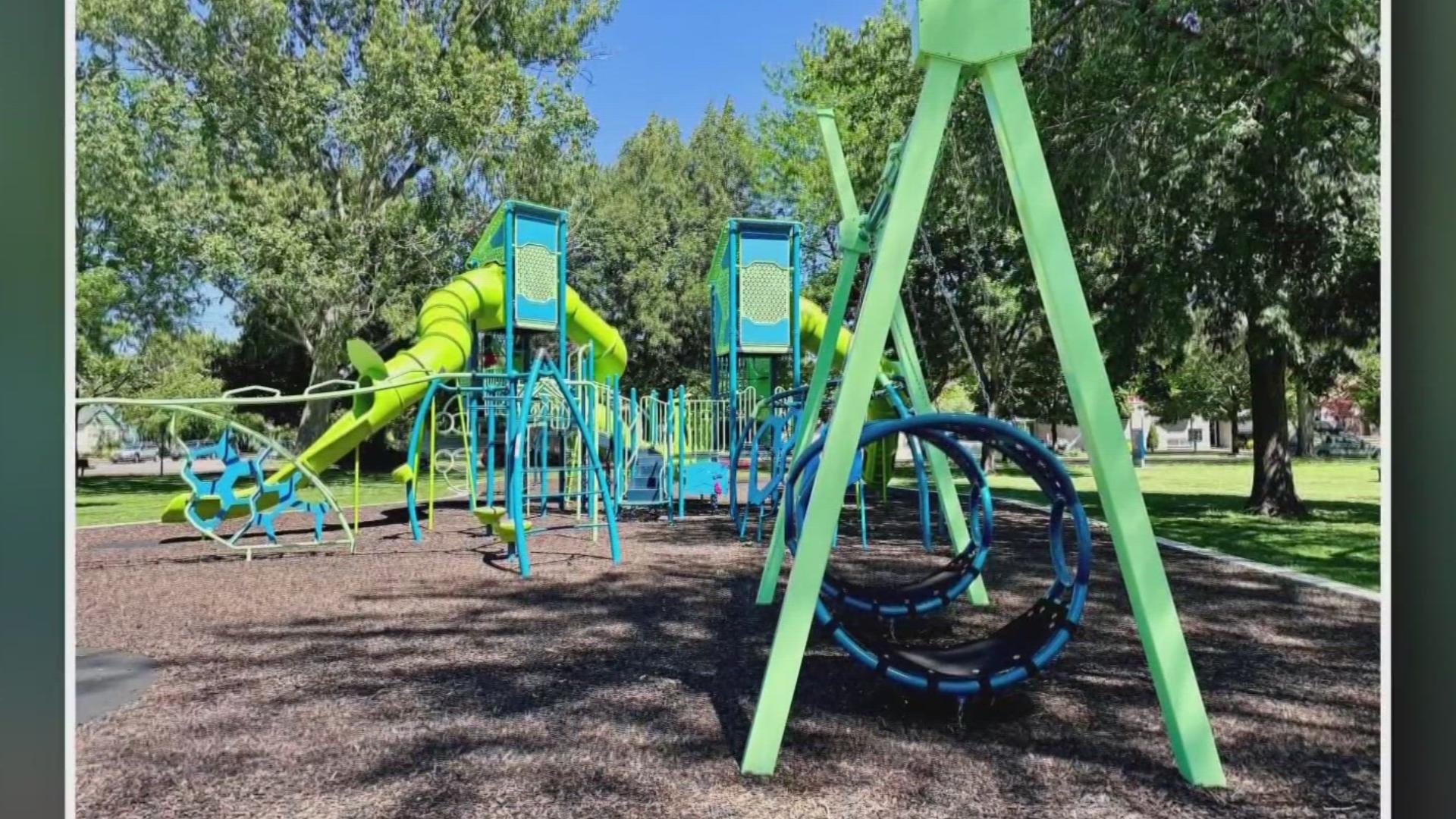 Boise playground adds new equipment, accessible pathways | ktvb.com