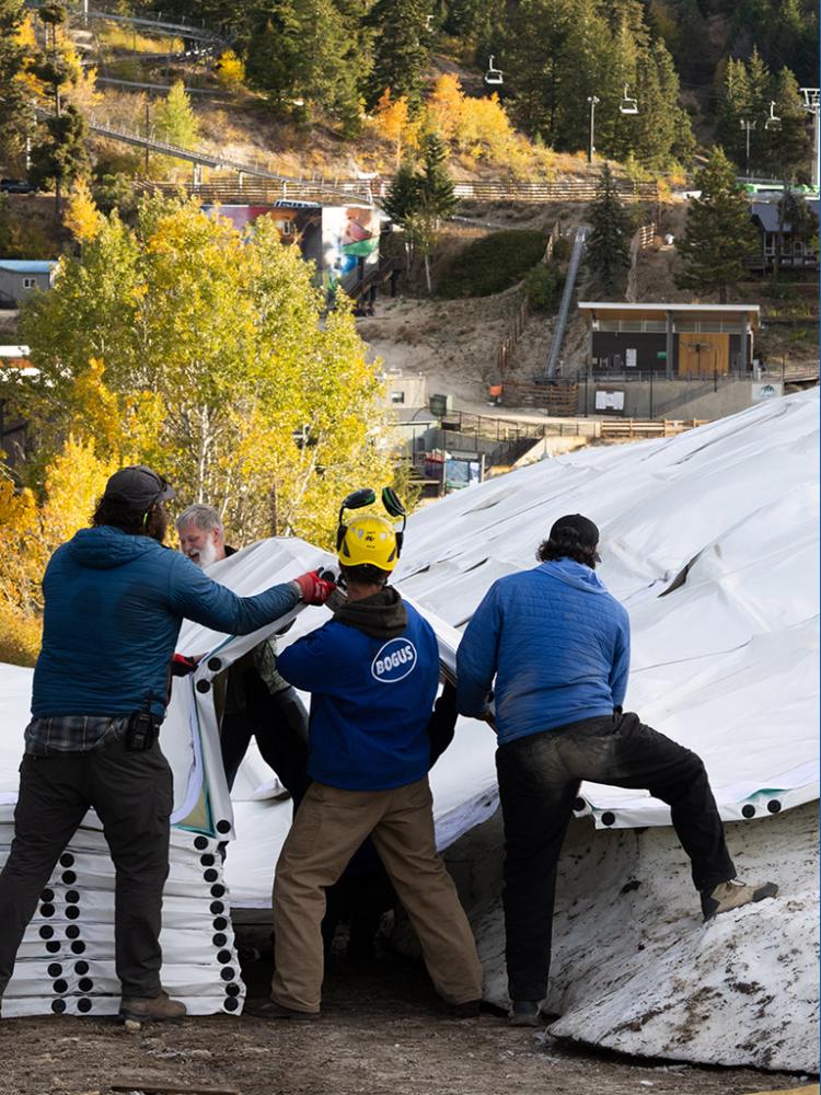 Bogus Basin's snow storage pilot program proves successful, officials ...