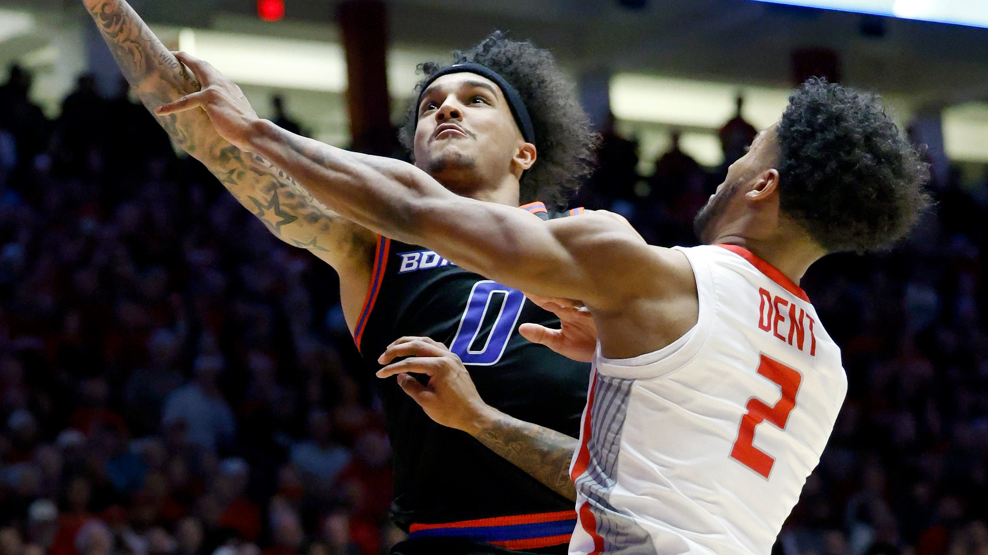 Rice scores 35 in Boise State's 86-78 win at No. 19 New Mexico | ktvb.com