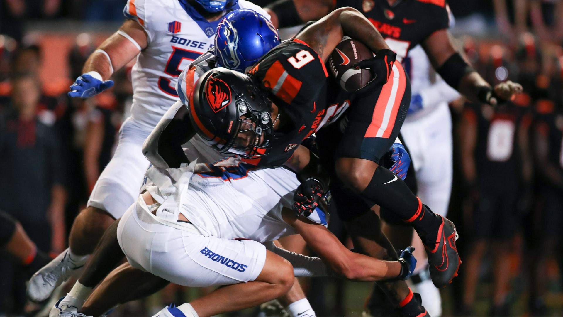 Boise State Broncos lose to Oregon State Beavers 34-17 | ktvb.com