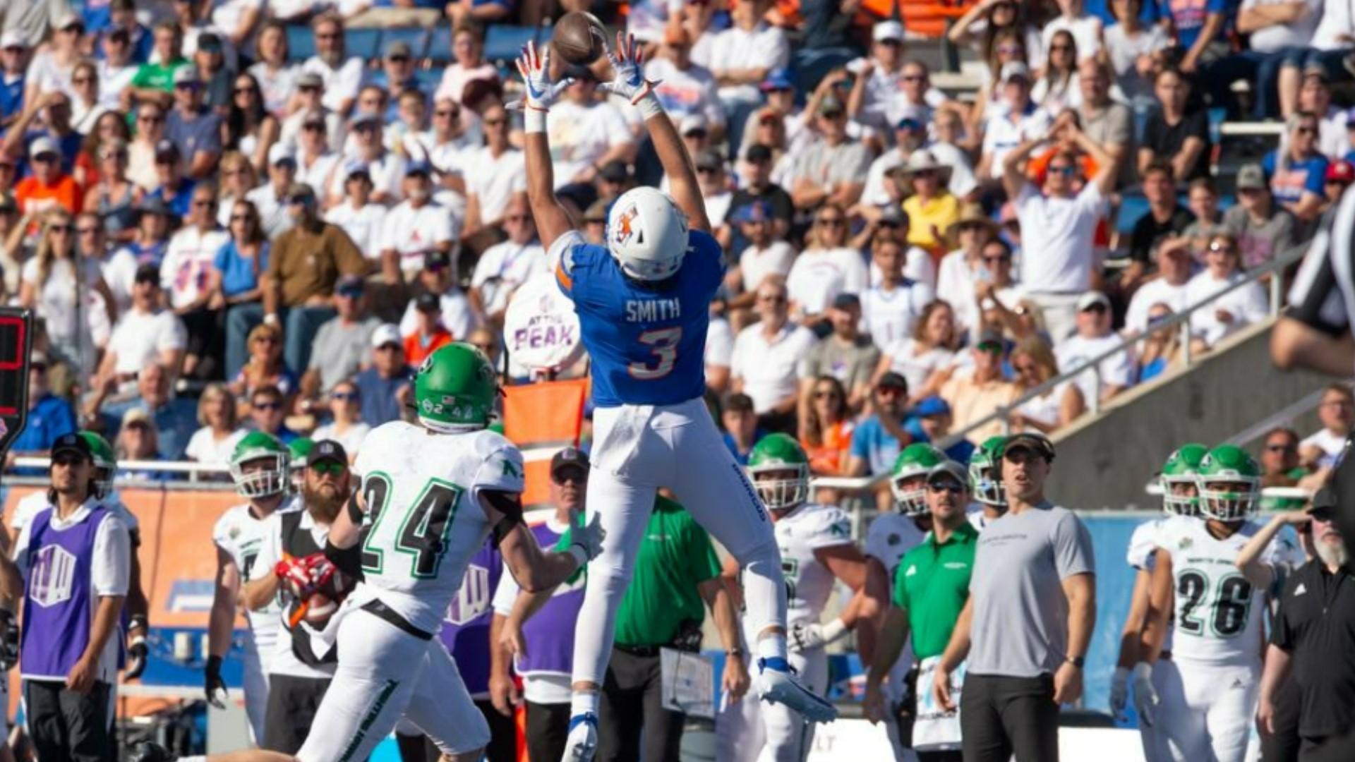 Boise State starts fast, defeats North Dakota 42-18 on The Blue | ktvb.com