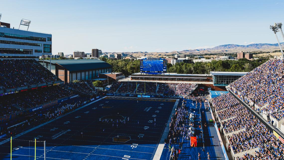 Boise State football shifting to new sideline for games at Albertsons ...