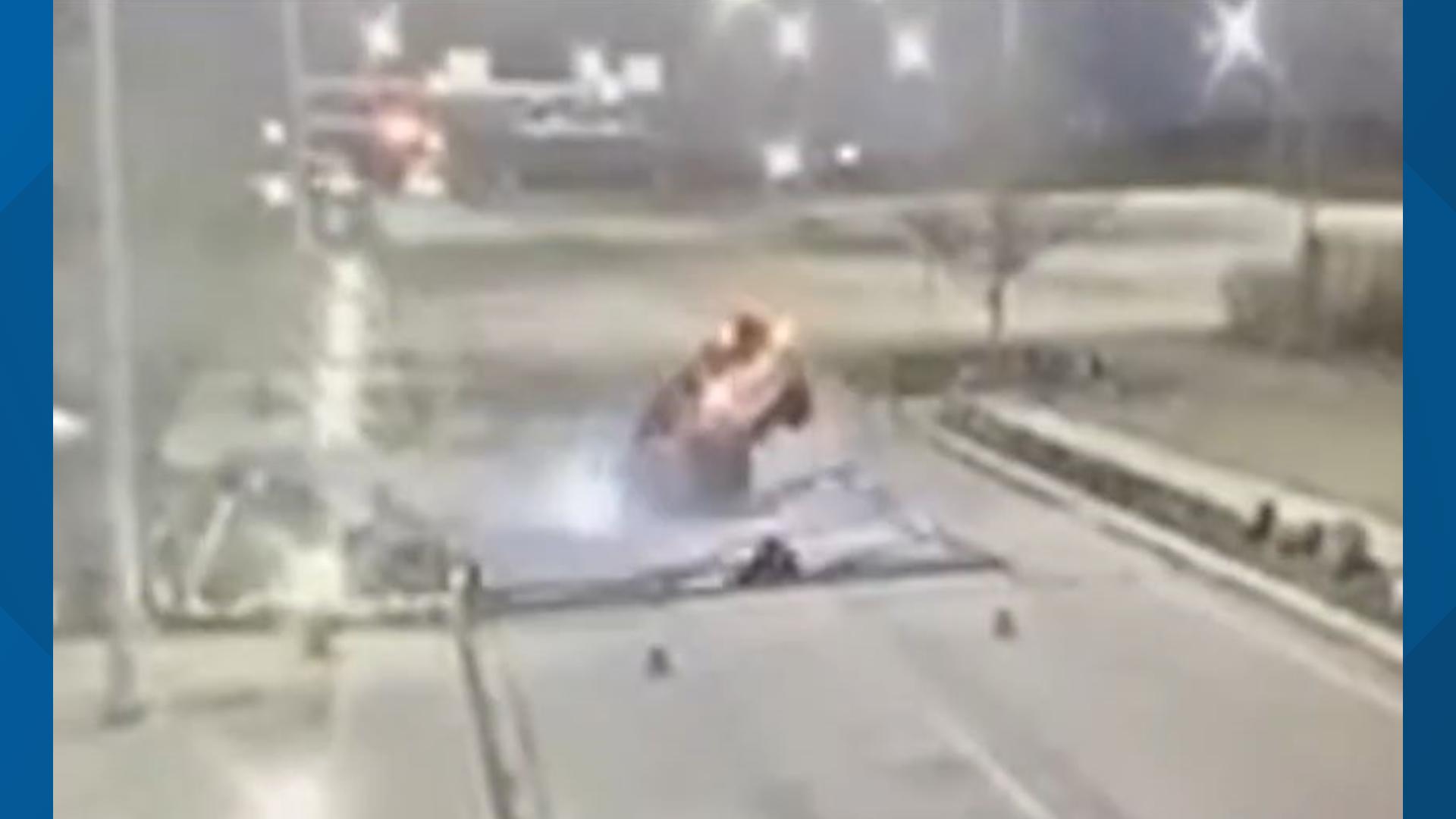 'Non-traditional PIT maneuver': Police chase ends when SUV drives into ...