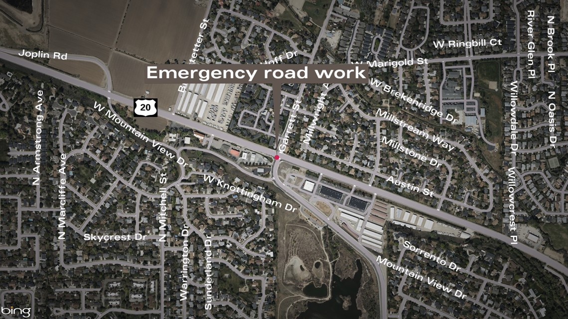 Maple Grove and Chinden Boulevard under construction | ktvb.com