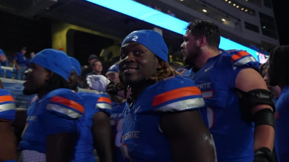 Boise State's Ashton Jeanty shows generosity towards offensive line ...