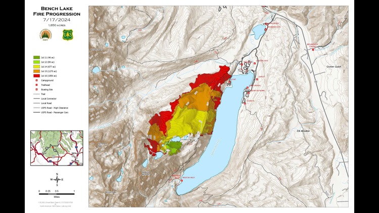Redfish Lake Lodge owners staying resilient as wildfire flames endanger ...