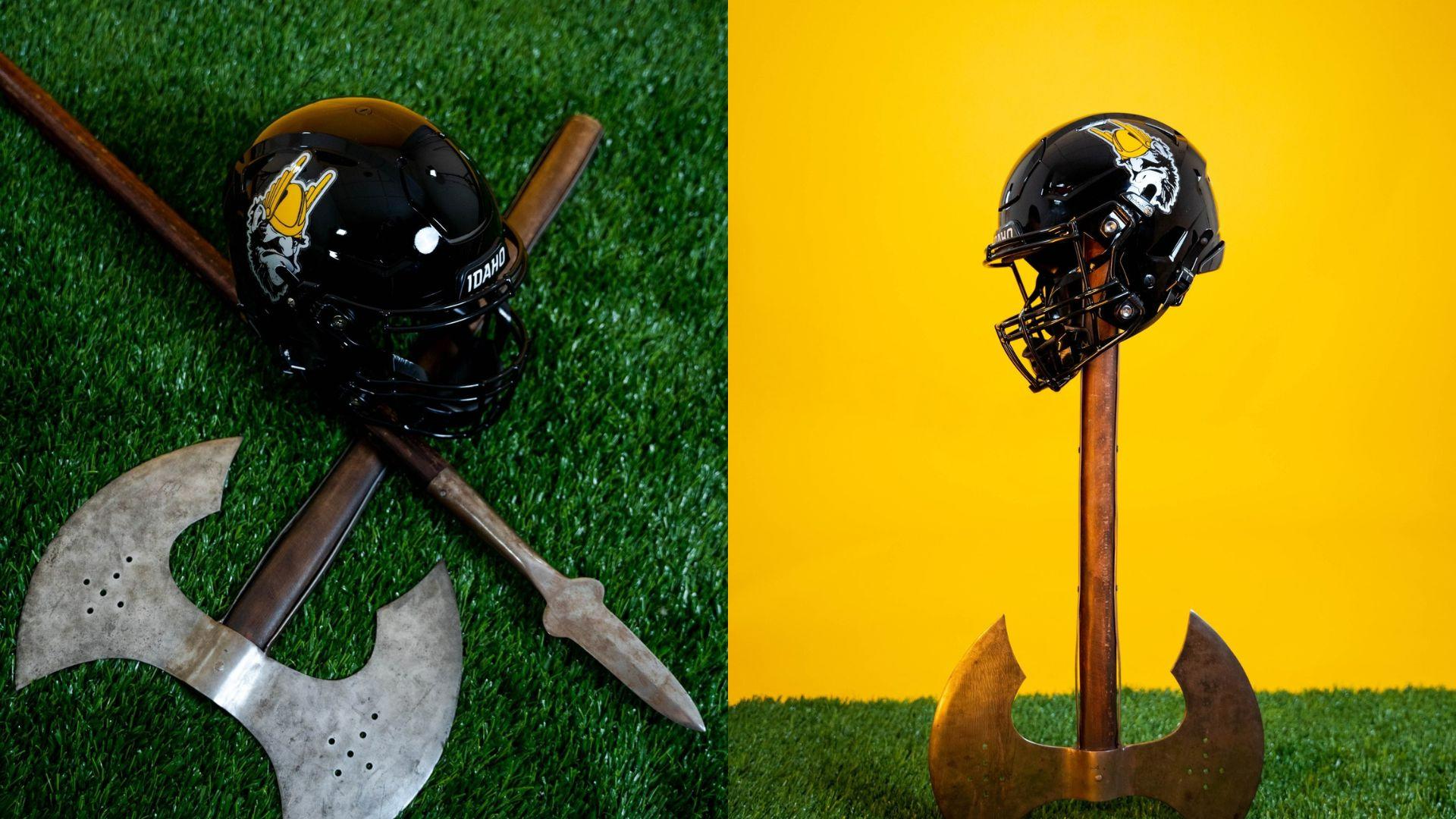 Idaho Vandals unveil new all-black helmets for 2025 football season ...