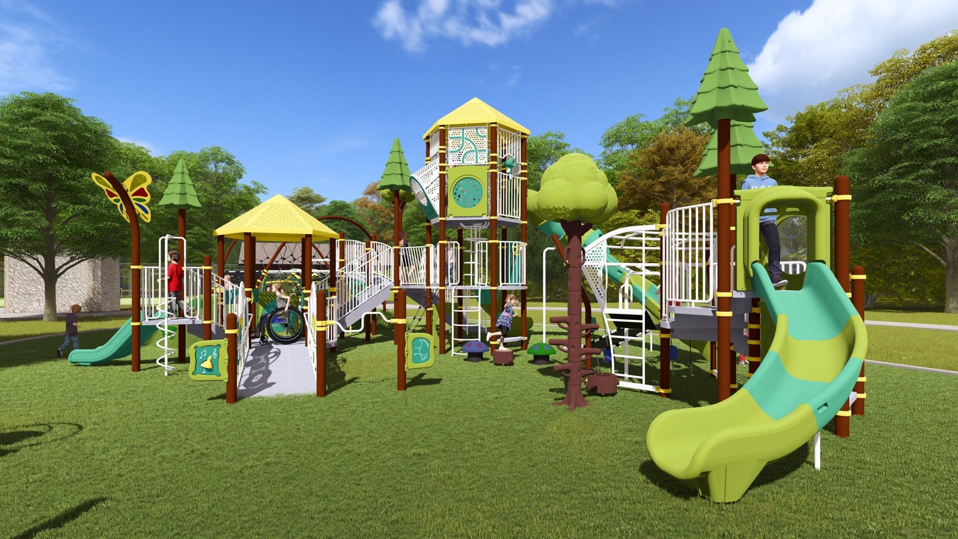 Final design unveiled for Castle Hills Park playground in Boise | ktvb.com