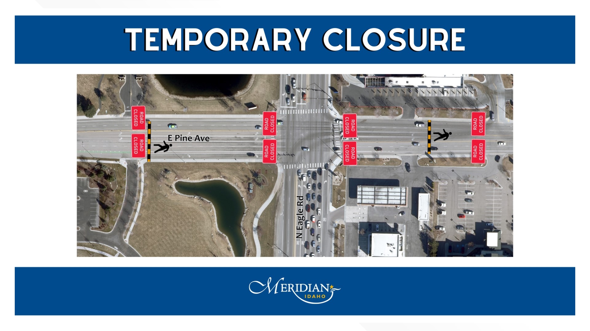 Meridian, Idaho, traffic: Pine Avenue closure April 18-22 | ktvb.com