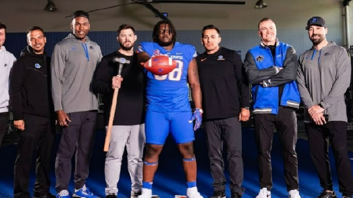 Versatile defensive lineman brings 'Bleed Blue' mentality to Boise ...