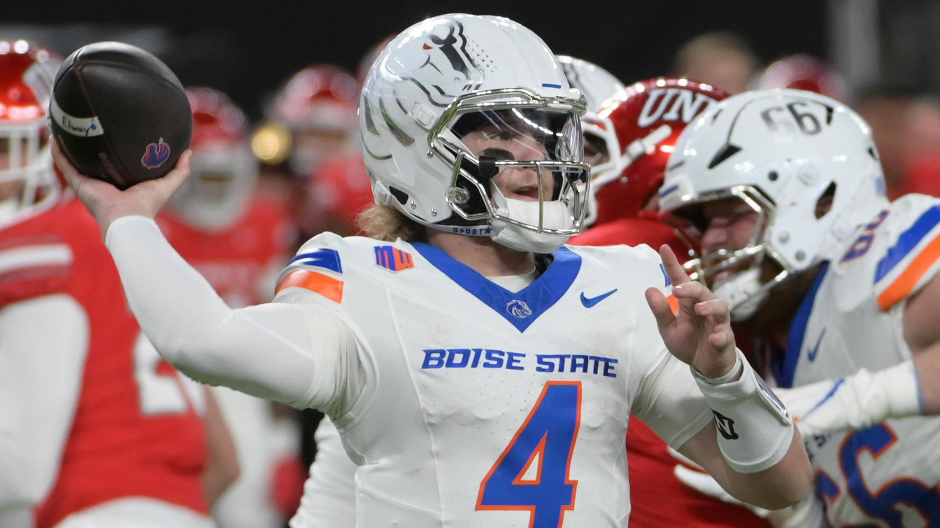 Ashton Jeanty powers No. 17 Boise State to 29-24 win over UNLV | ktvb.com