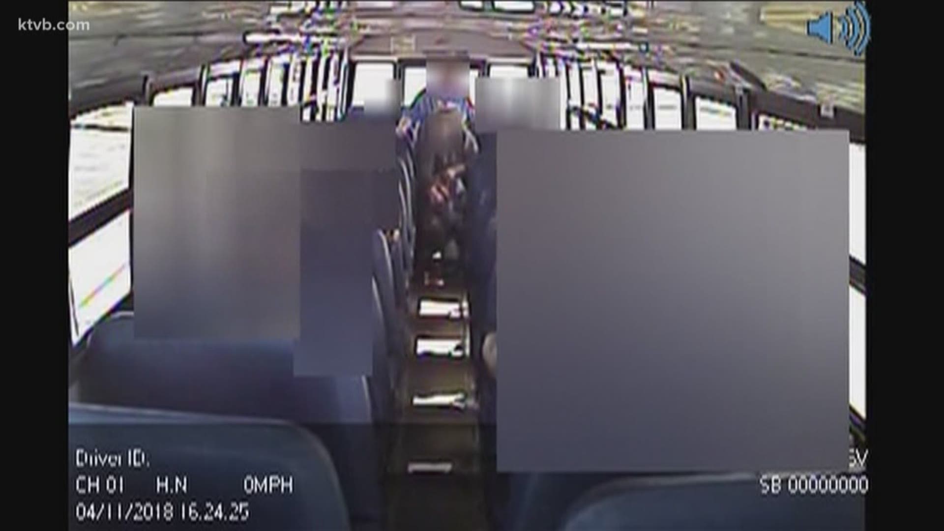 Surveillance video shows alleged school bus assault | ktvb.com