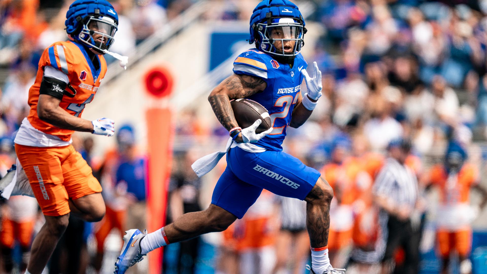 Boise State spring game: Offense tops defense 45-27 behind run game | ktvb.com