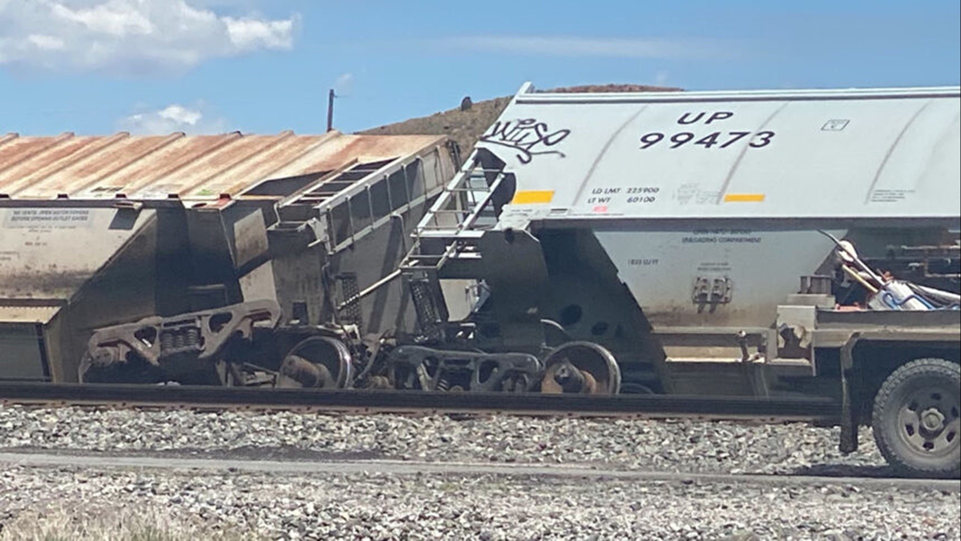 15 Union Pacific train cars derailed near Pocatello, Idaho | ktvb.com