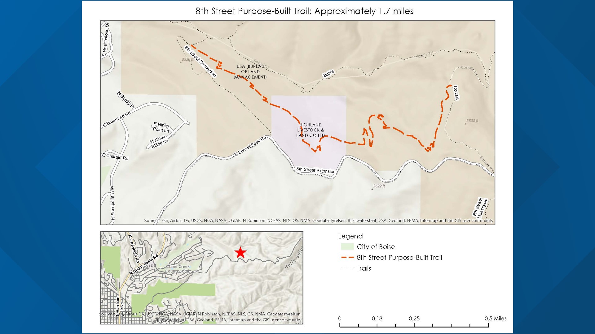 2 new trails set to be built in the Boise Foothills | ktvb.com