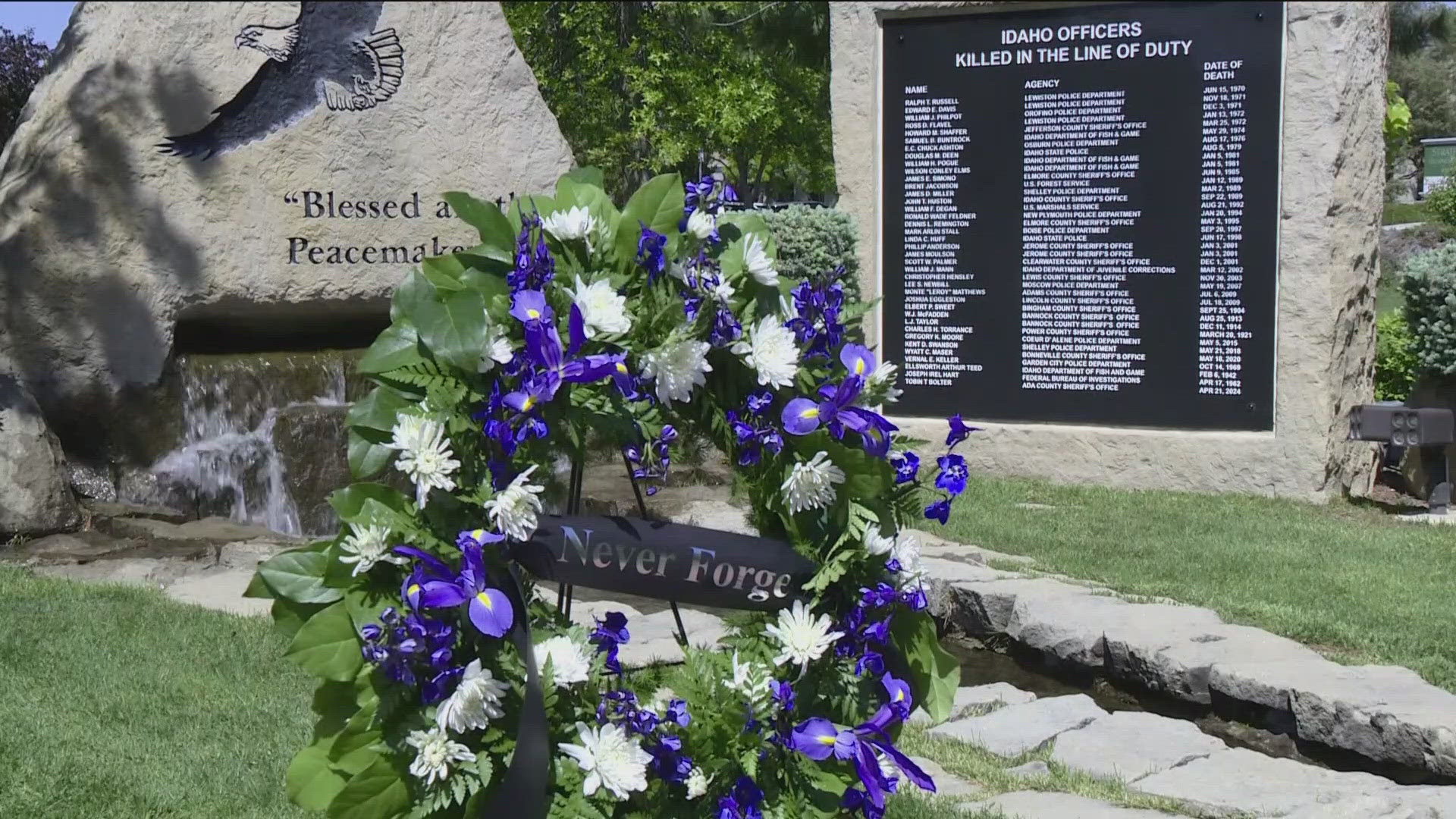 Idaho honors fallen officers at memorial ceremony | ktvb.com