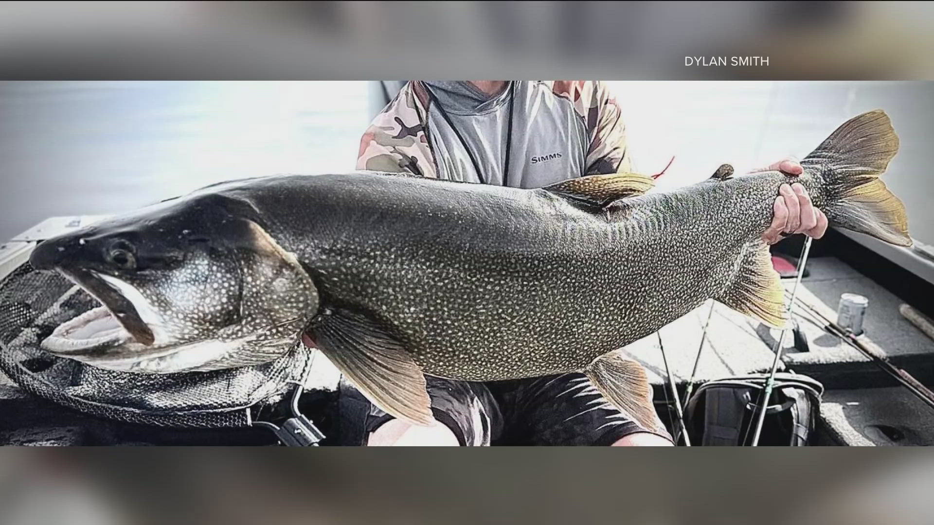 Idaho angler breaks record for largest lake trout in the state | ktvb.com