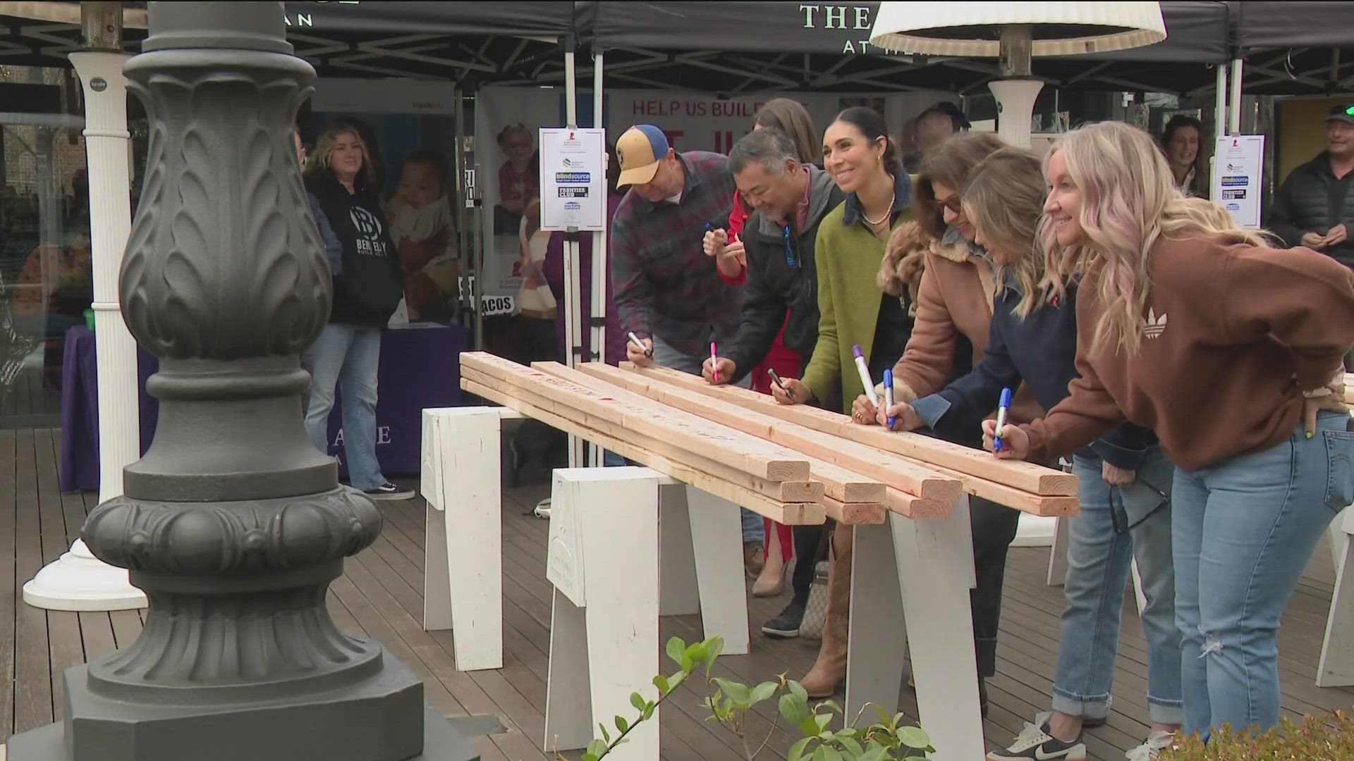 St. Jude Dream Home 2-by-4 signing event underway at The Village this ...