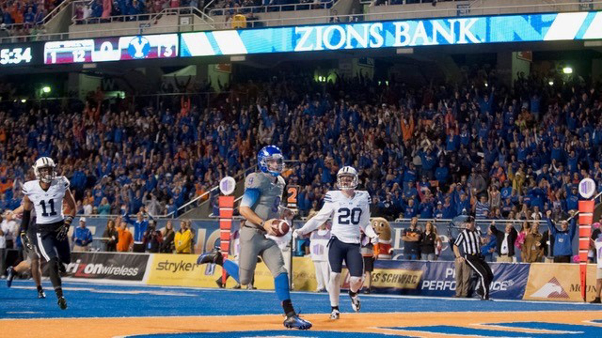 This Day In Sports - Multi-talented Grant Hedrick torches BYU | ktvb.com