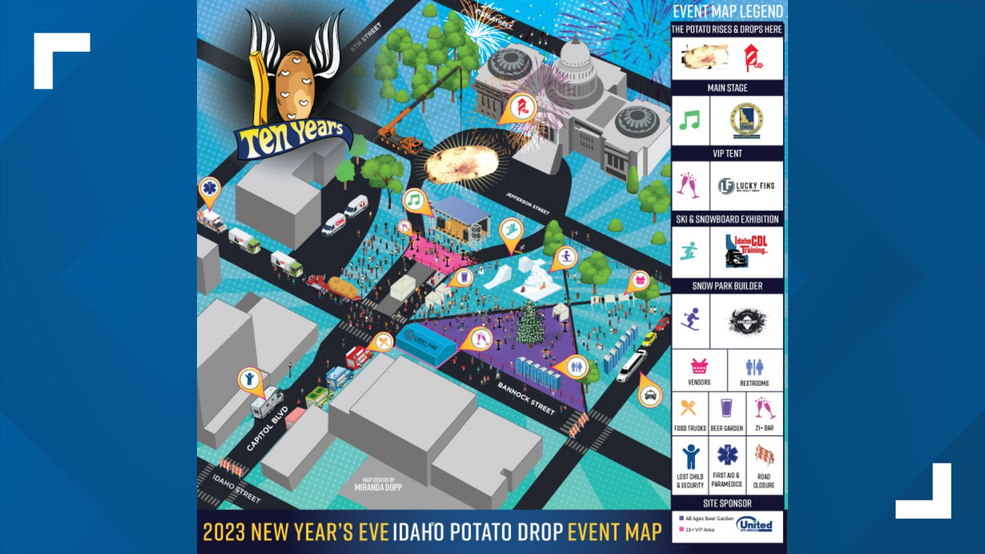 10th annual Idaho Potato Drop rings in 2023 in Boise | ktvb.com