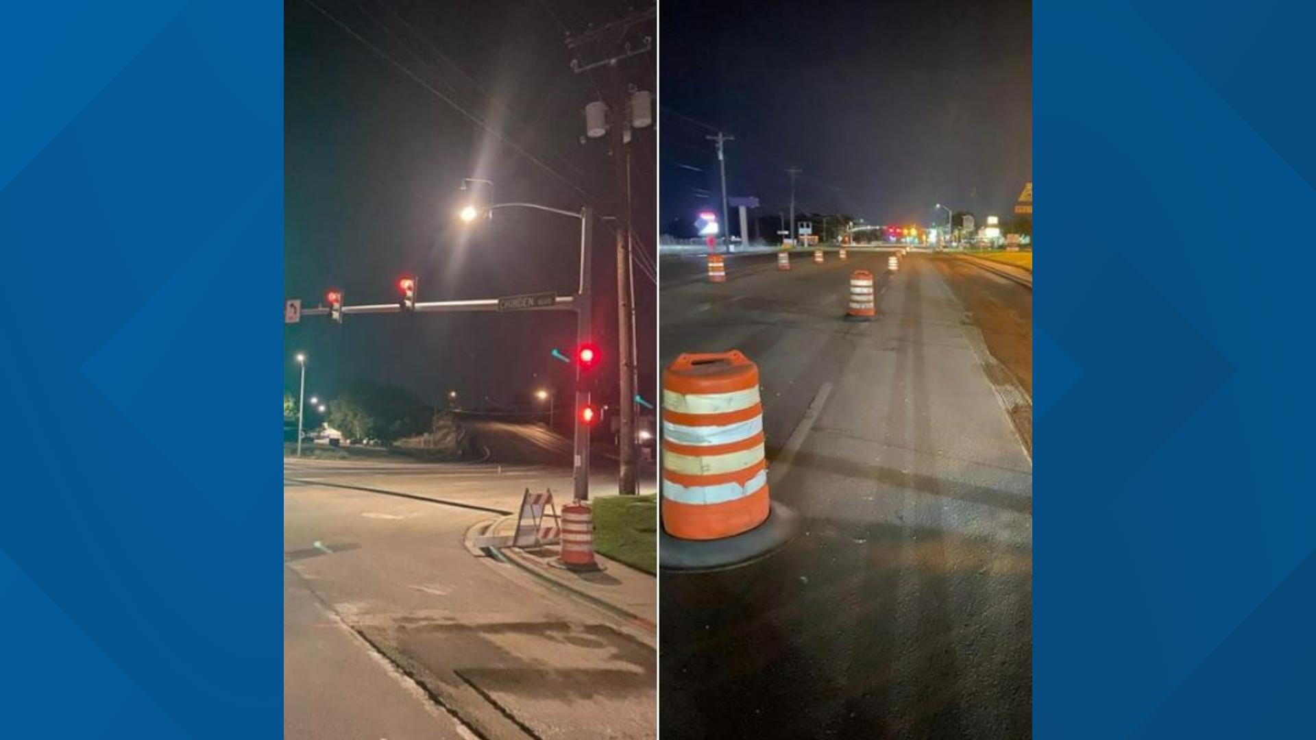 Traffic Alert: Chinden Blvd. reduced to 1 lane until the afternoon ...