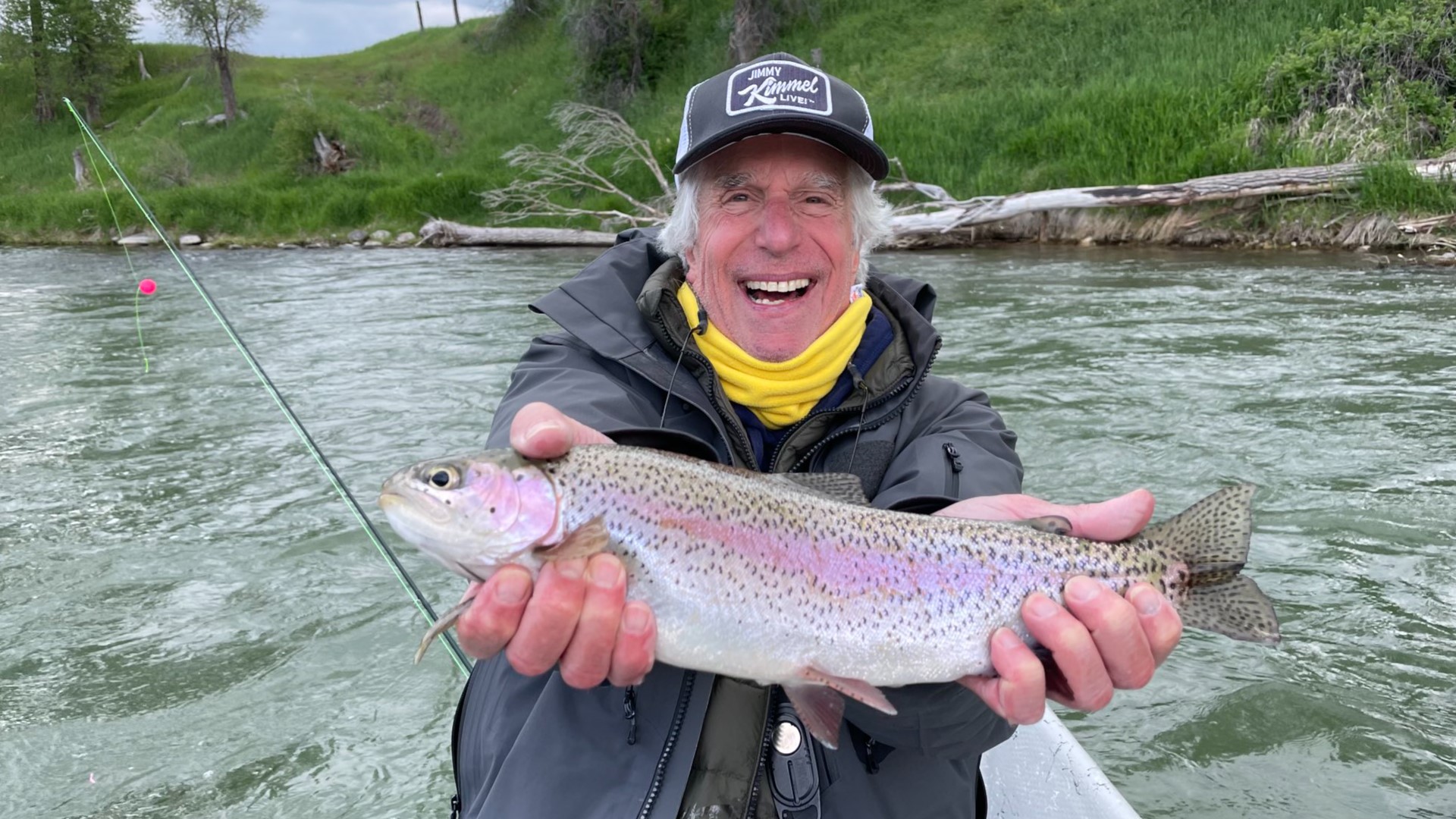 Henry Winkler returns to Idaho waters for some fishing | ktvb.com