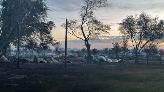 6 first responders hospitalized after brush fire in Mountain Home ...