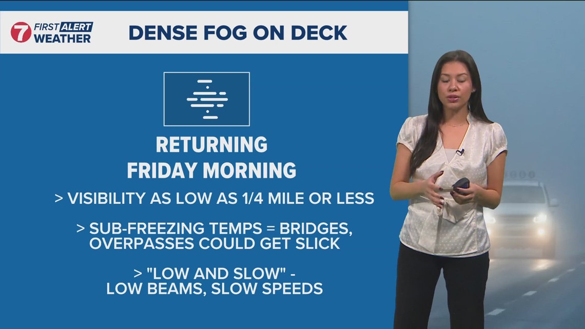 Fog inversion continues through Friday, reducing visibility in Magic ...