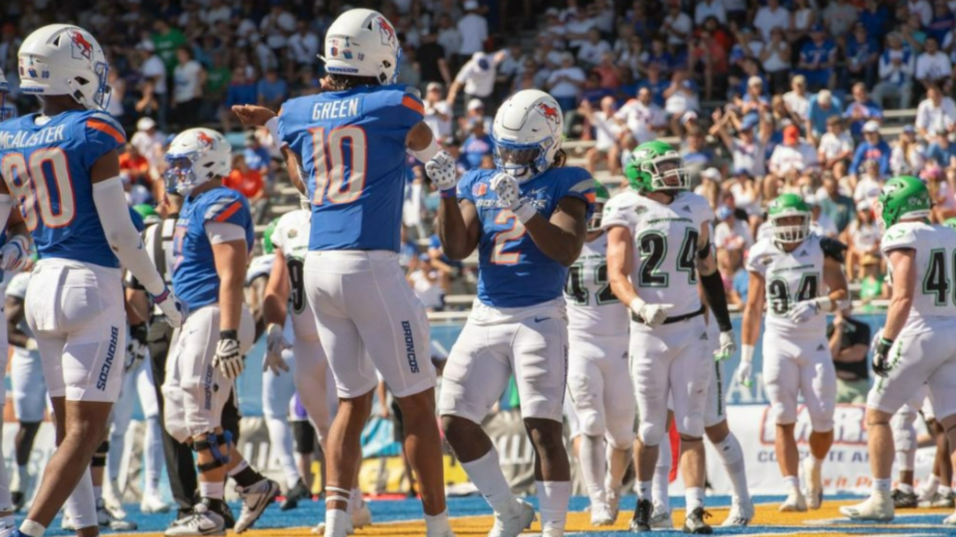 Boise State starts fast, defeats North Dakota 42-18 on The Blue | ktvb.com