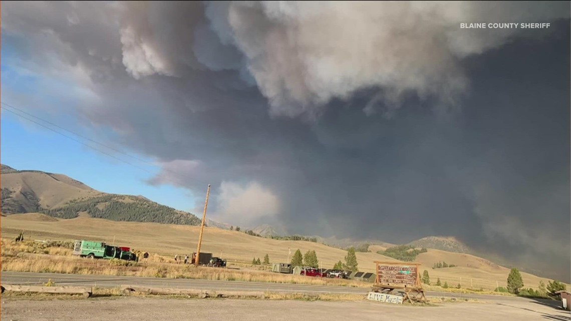 Evacuations remain as crews fight the Ross Fork Fire | ktvb.com