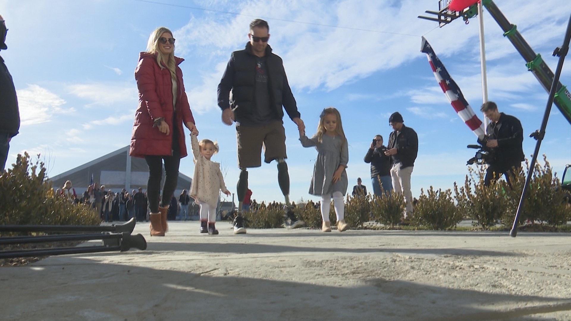 Wounded Marine, family move into donated adaptive house in Eagle | ktvb.com
