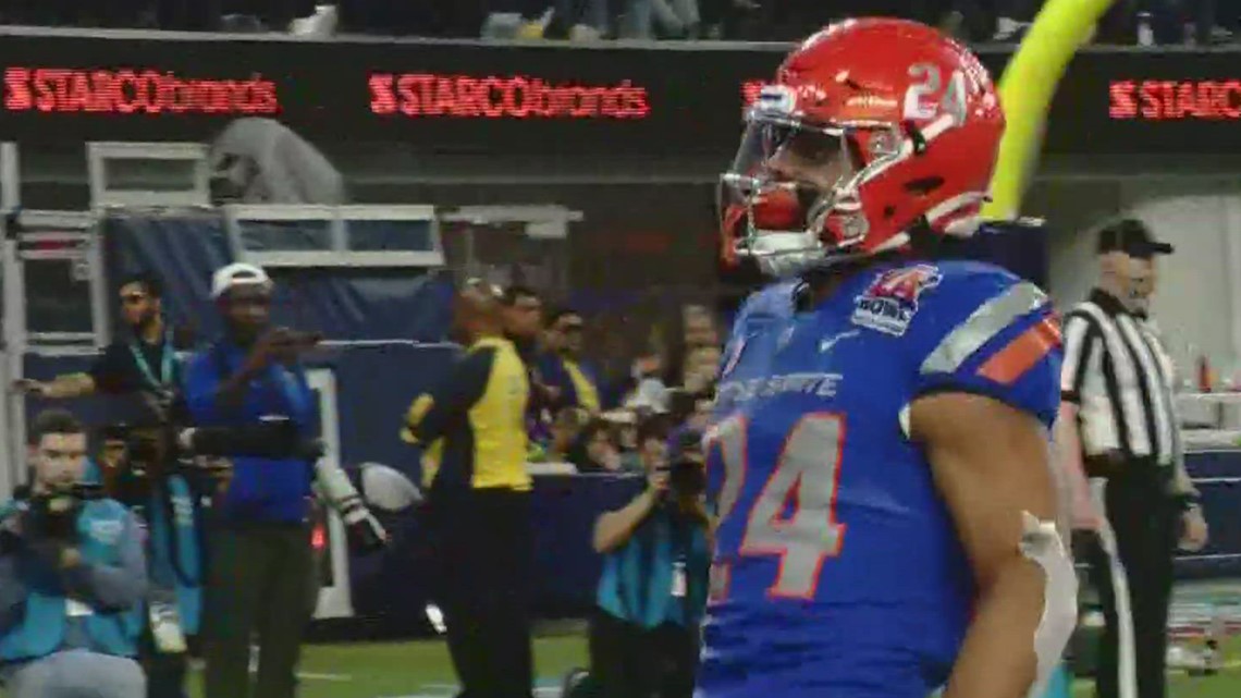 Boise State RB George Holani earns invite to 2024 NFL Combine | ktvb.com
