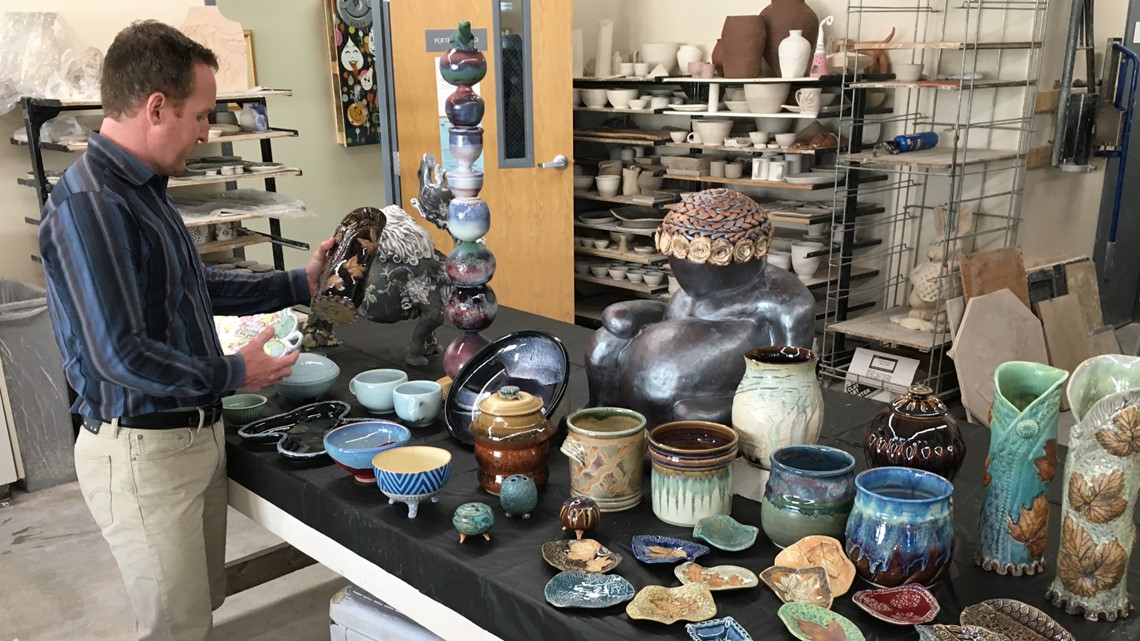 Where's Larry? Fort Boise Center, Pottery Art Sale | ktvb.com