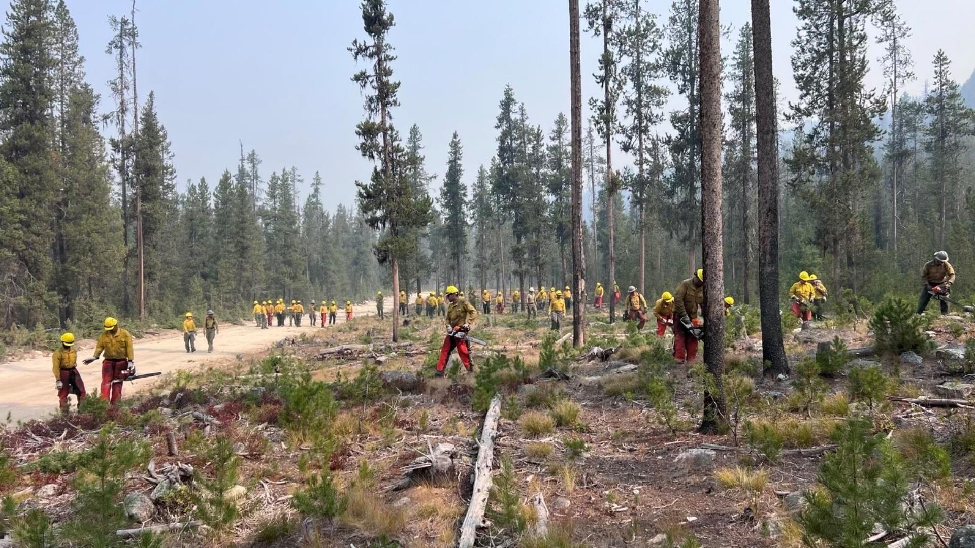 Soldiers helping fight fires head home | ktvb.com