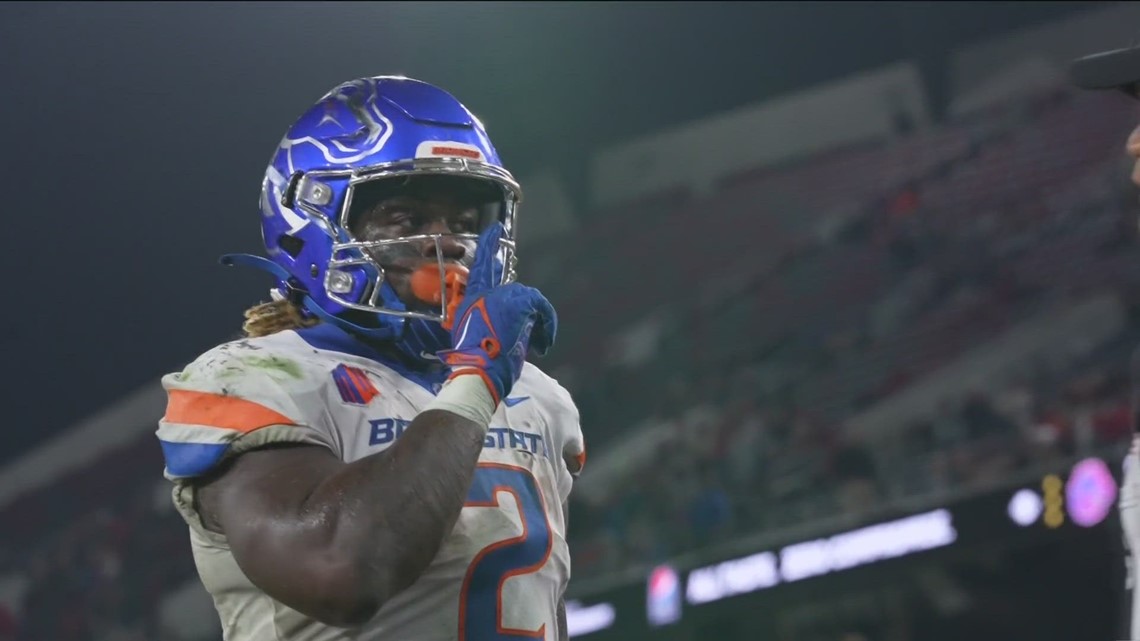 Star running back Ashton Jeanty staying at Boise State | ktvb.com