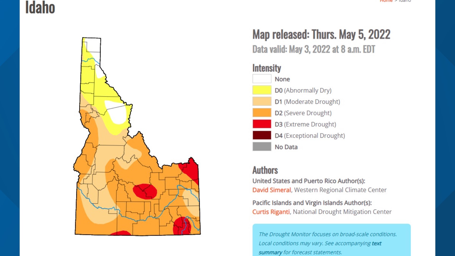 Idaho's drought outlook following late-season snow storms | ktvb.com
