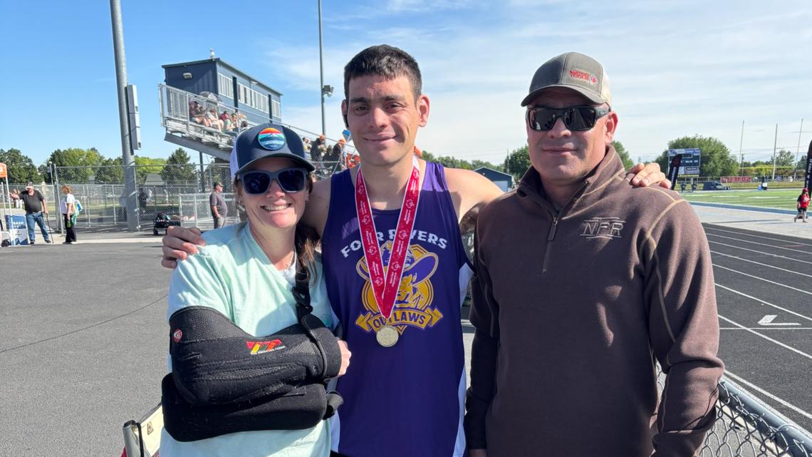 Riley Martinez found his calling on the track. Now it’s taking him to ...