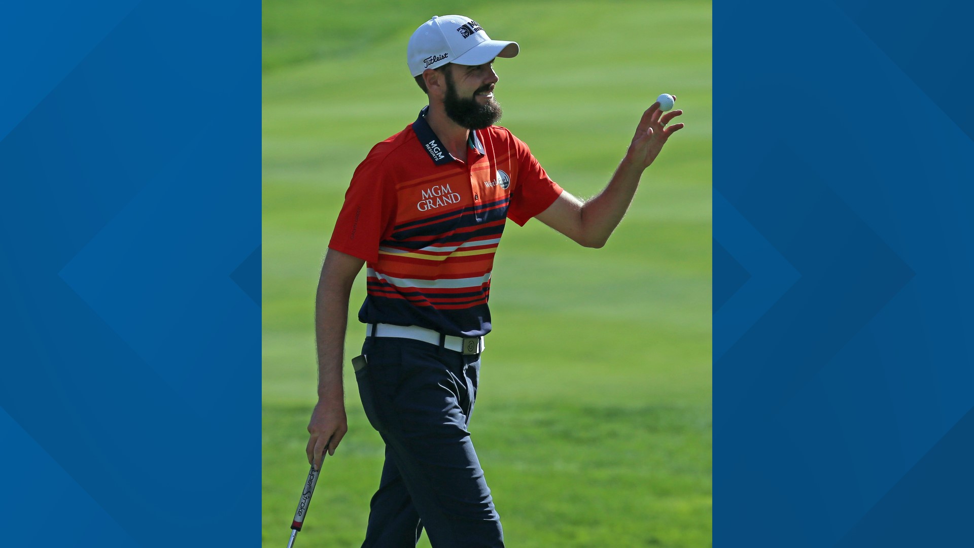 Troy Merritt ties course record for early lead at Northern Trust | ktvb.com