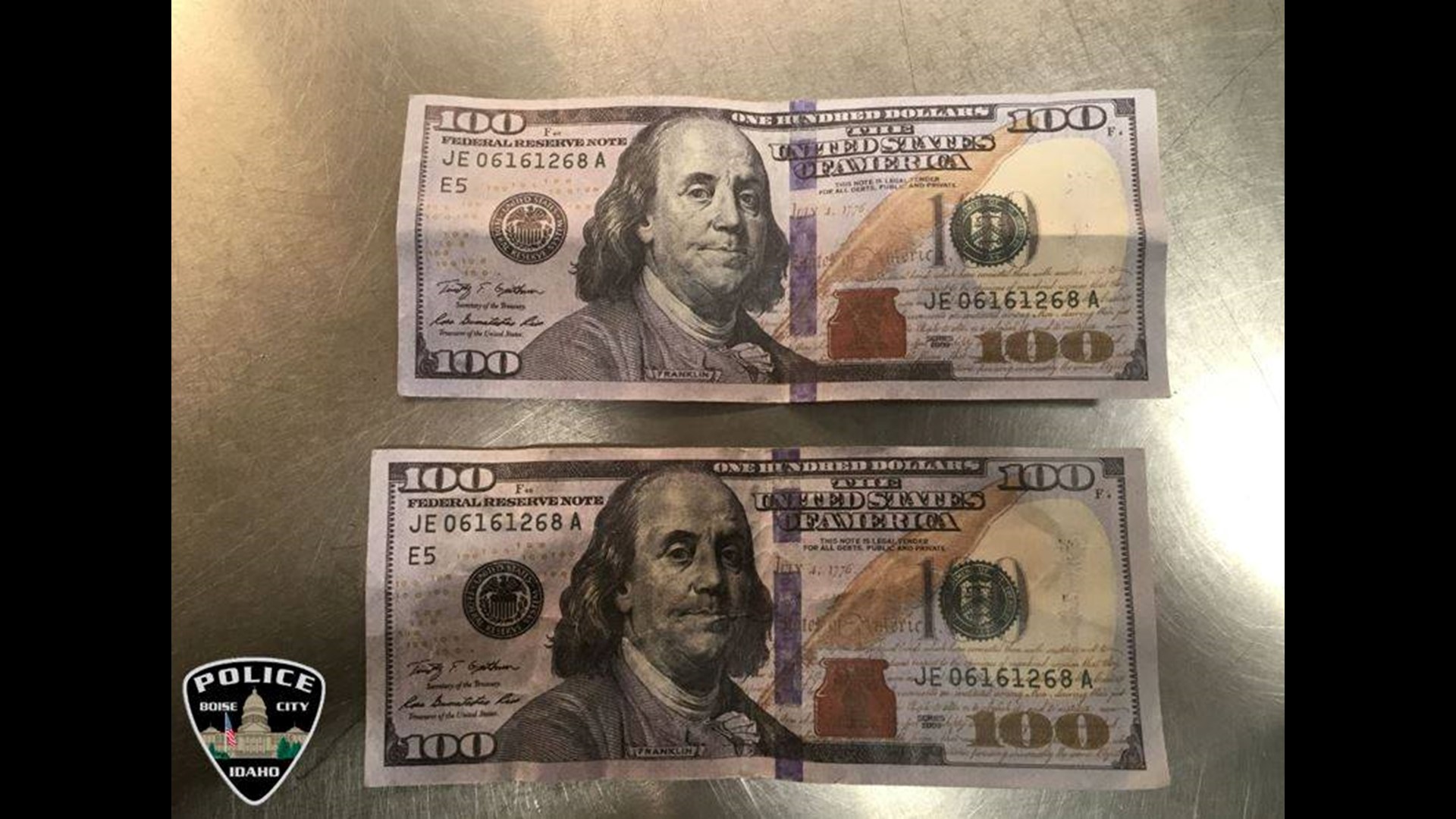 Police warn of fake $100 bills circulating in Boise area | ktvb.com