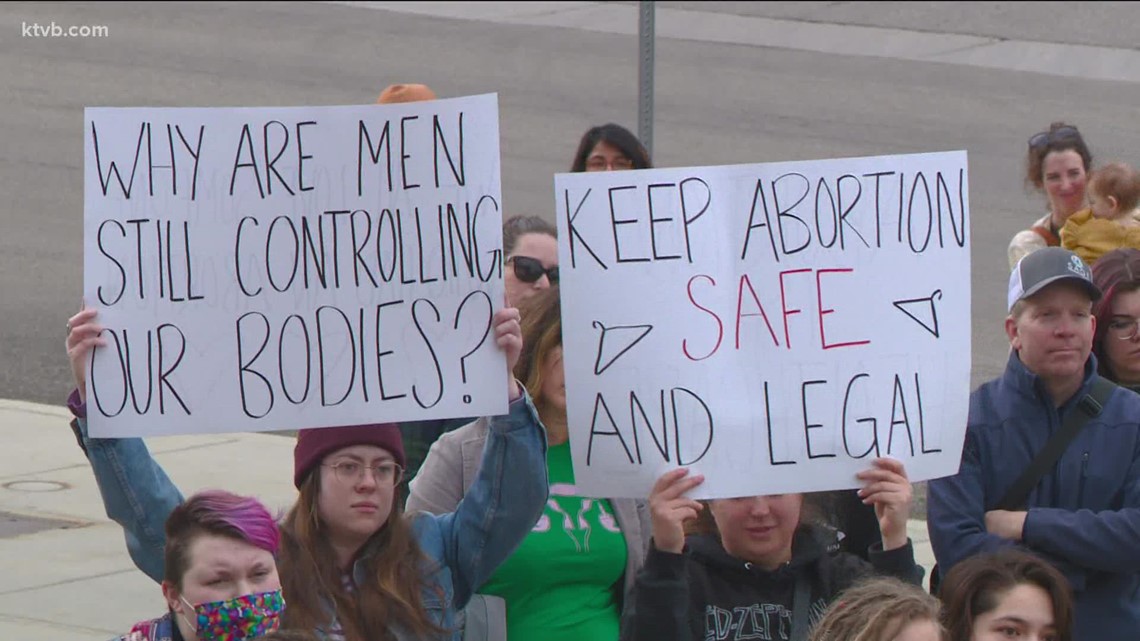 Abortion rights coalition rally against Idaho bill 1309 | ktvb.com