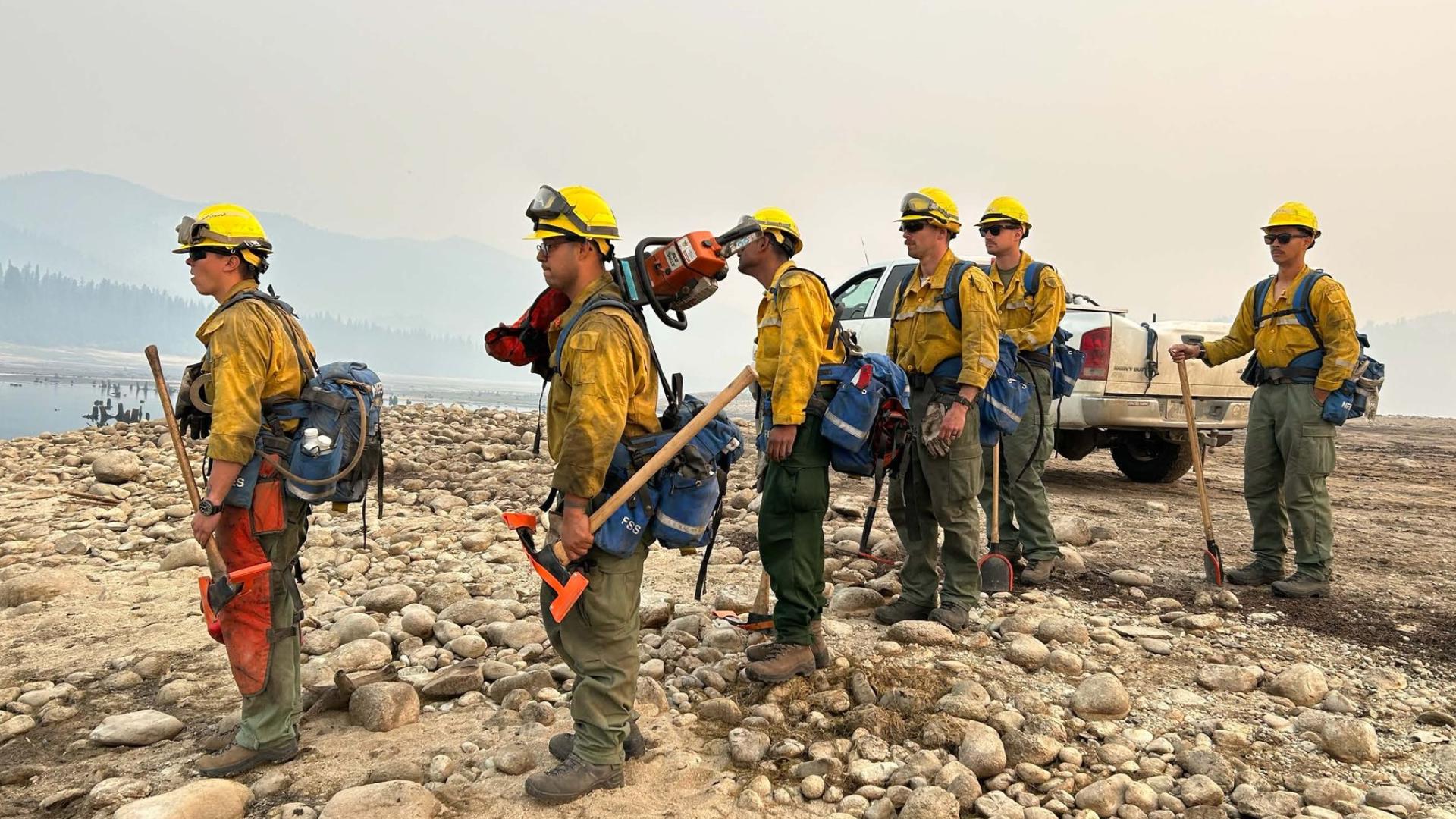 Soldiers helping fight fires head home | ktvb.com