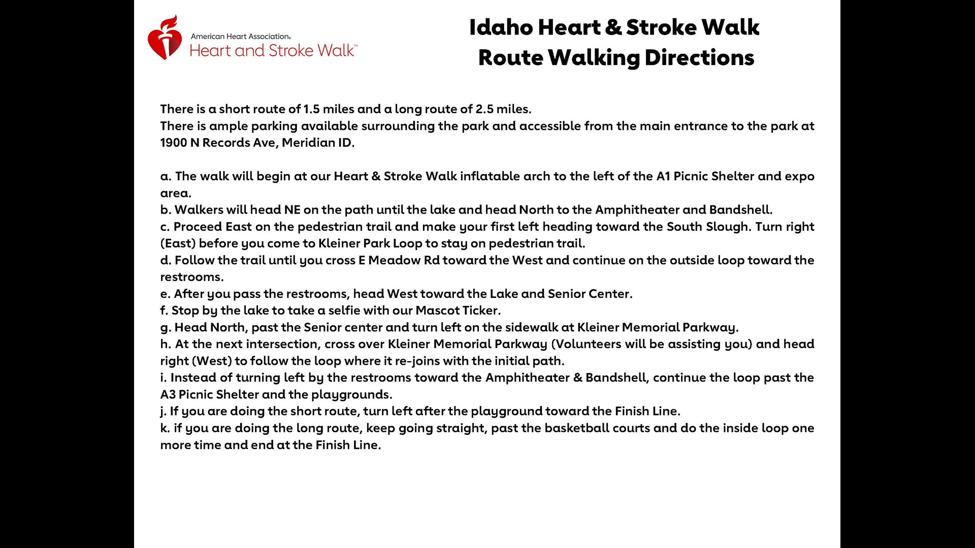 Idaho Heart & Stroke Walk | ktvb.com
