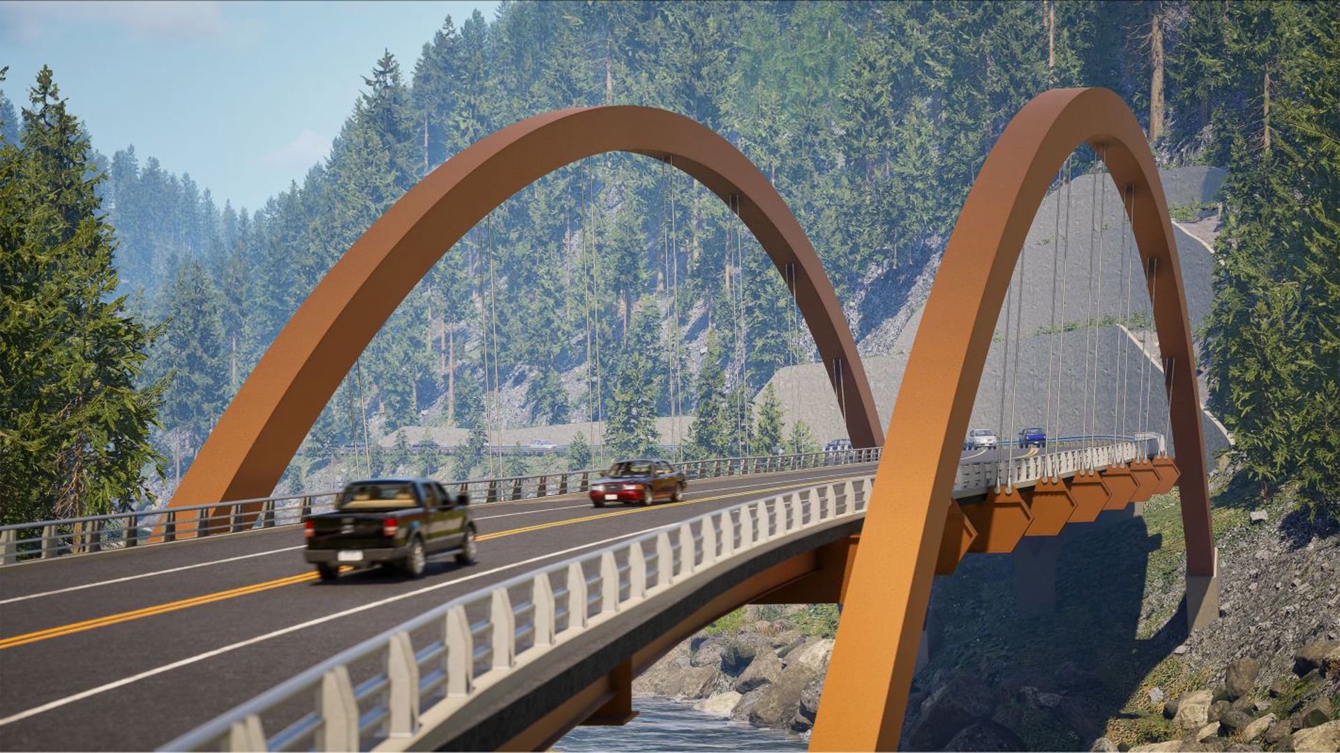 Idaho Transportation Department unveils $65M Rainbow Bridge design ...
