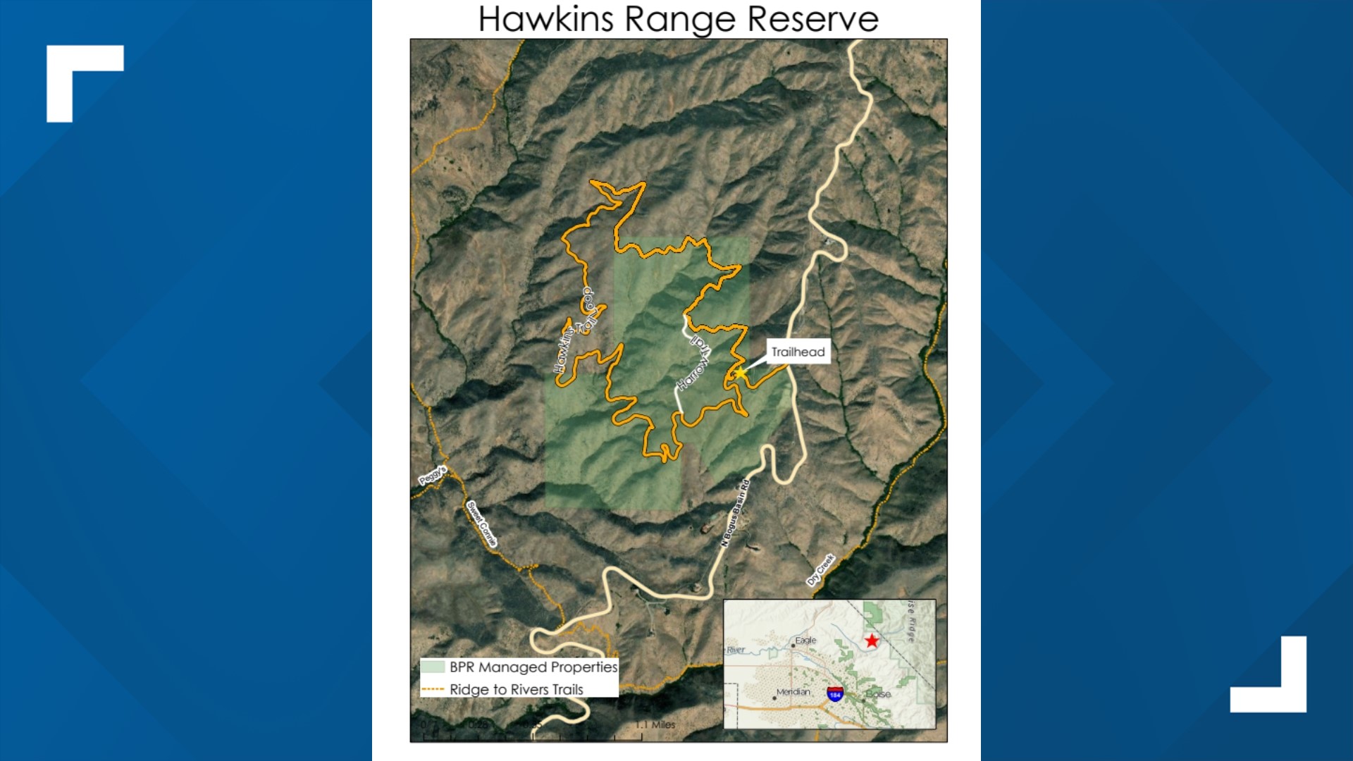 City of Boise 5.7-mile trail in Hawkins Range Reserve | ktvb.com