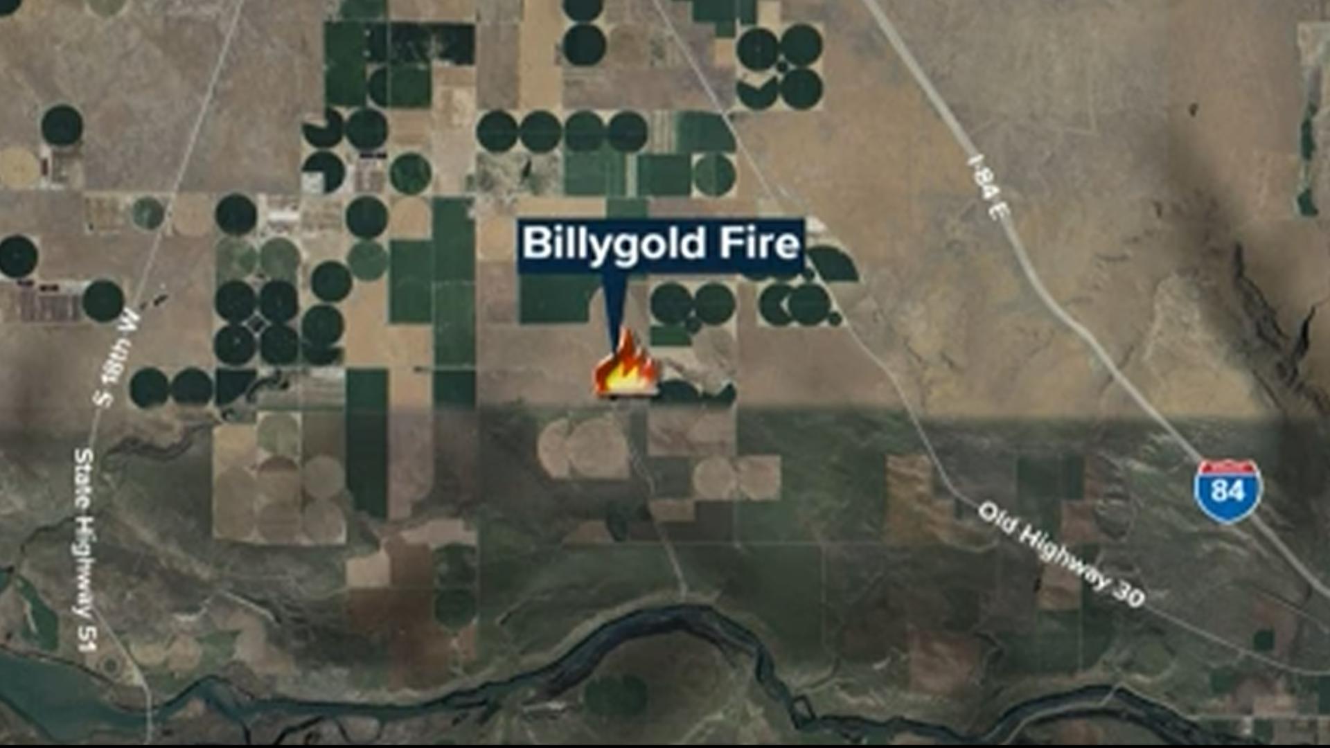 Billygold Fire south of Mountain Home contained after burning 240 acres ...