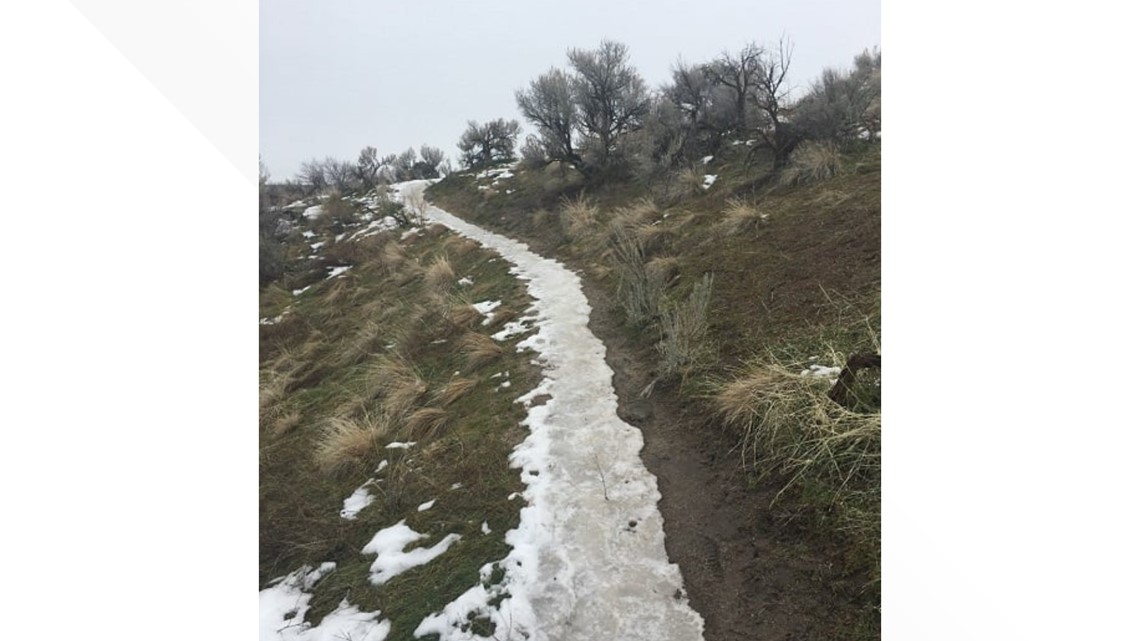 Melting snow leads to mud on many Boise Foothills trails | ktvb.com