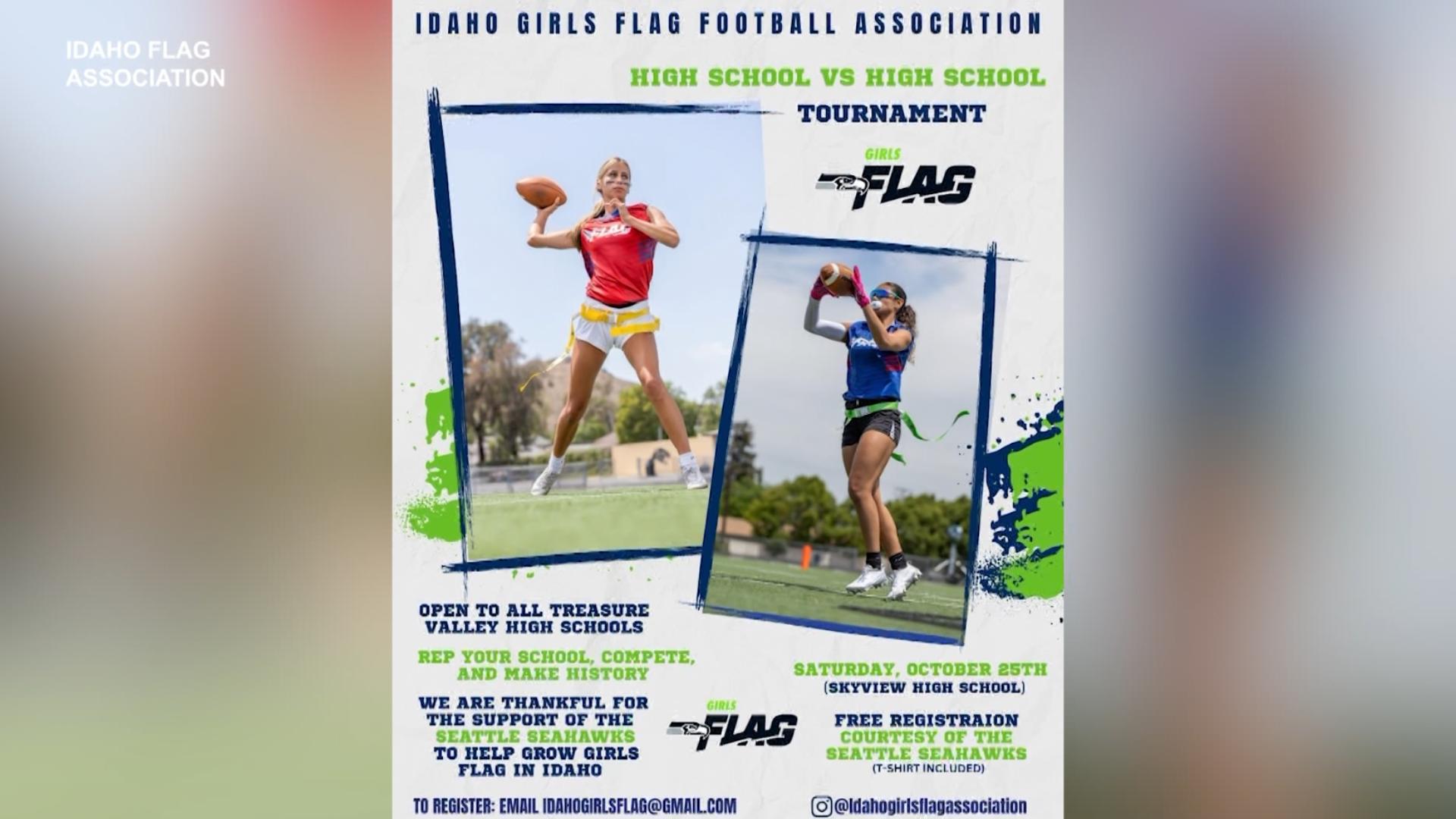 Nampa girls flag football tournament marks new era for Idaho athletes ...