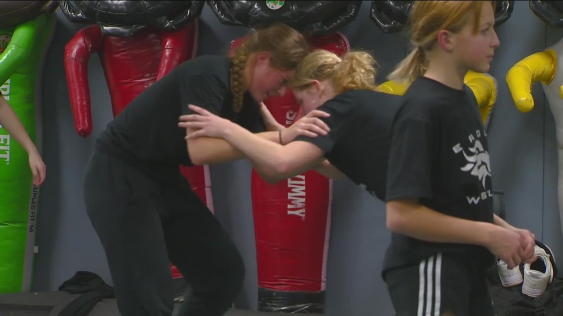 Girls wrestling squad blazing a trail at Eagle High School | ktvb.com