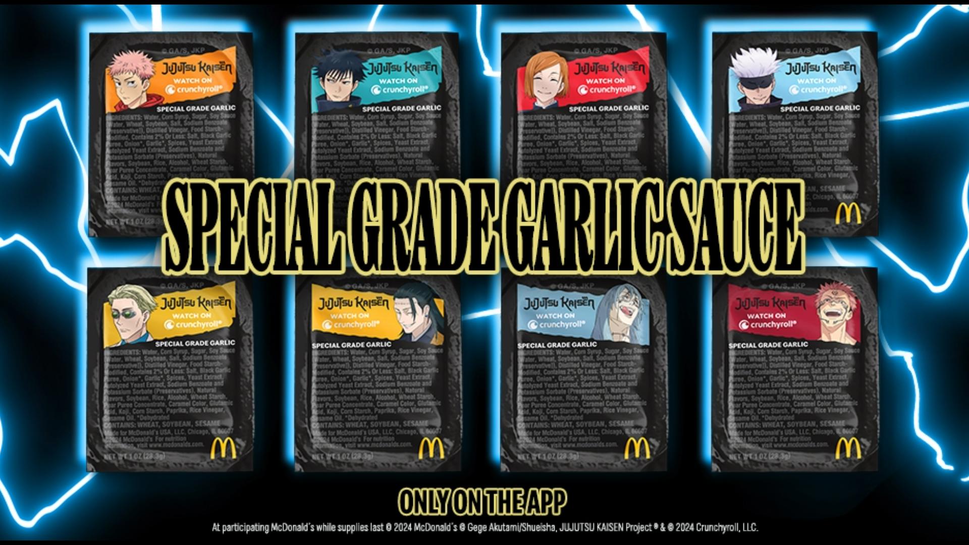 'I alone am the honored one': McDonald's new sauce collab with Anime ...